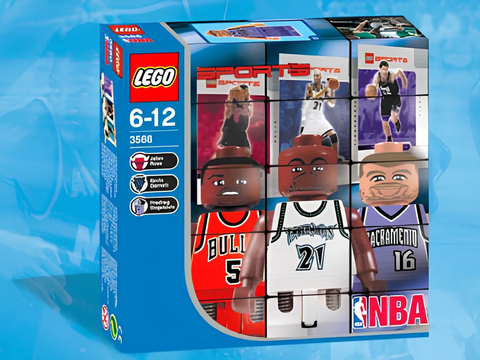 Конструктор LEGO Sports 3566 NBA Collectors #7