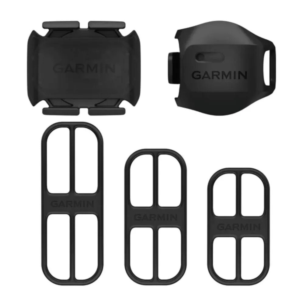 Велокомпьютер Garmin Датчик скорости Беспроводной датчик с простым креплением на велосипед для контроля скорости и ритма — фото 1