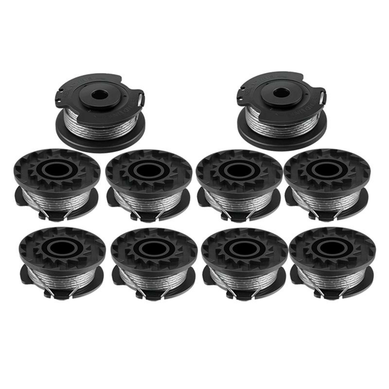 Комплект запасных катушек MyPads для косилки Bosch F016800569/F016800385, 10 штук