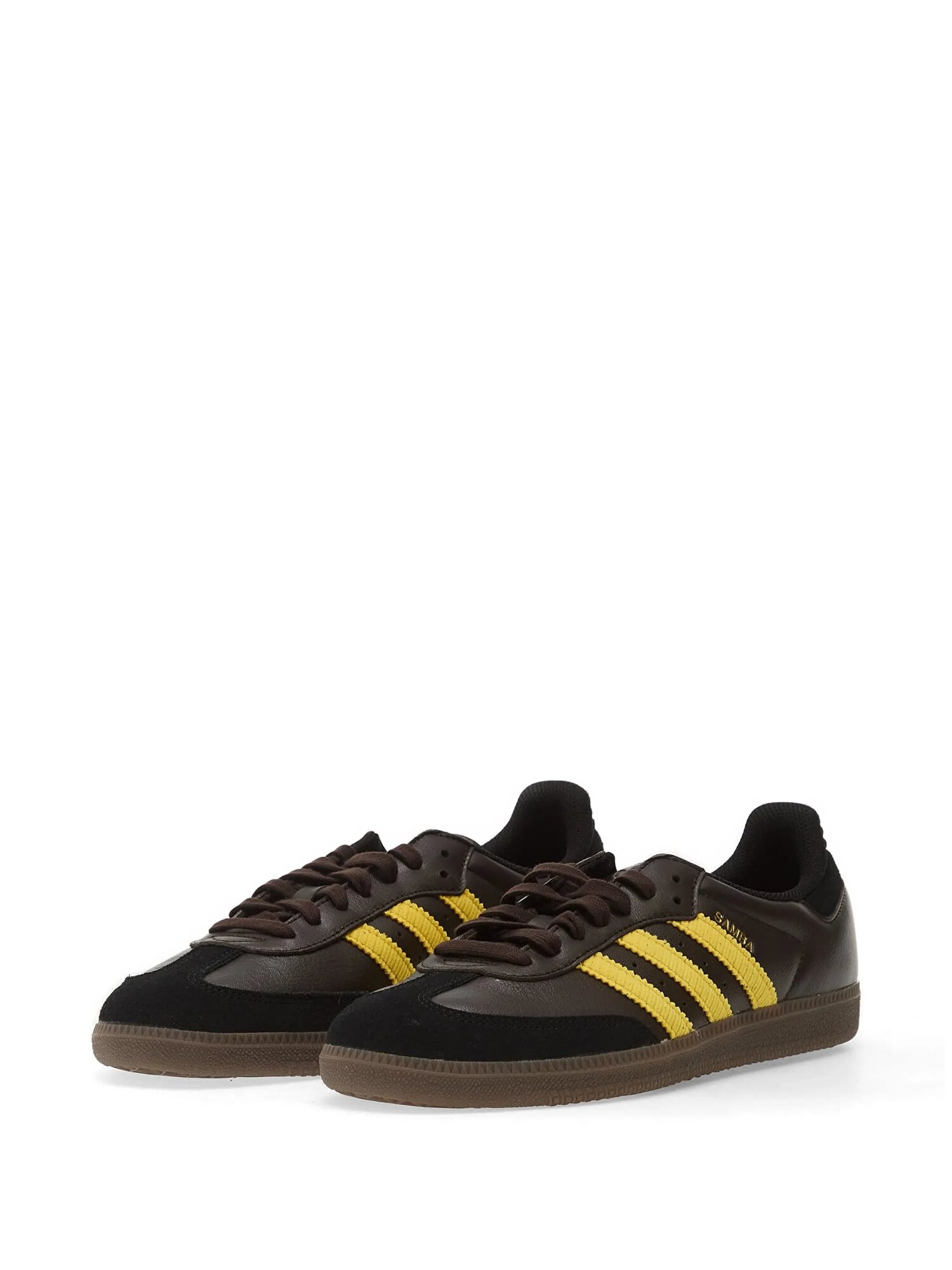 Кроссовки adidas Samba, размер 10.5 US, коричневый — фото 1