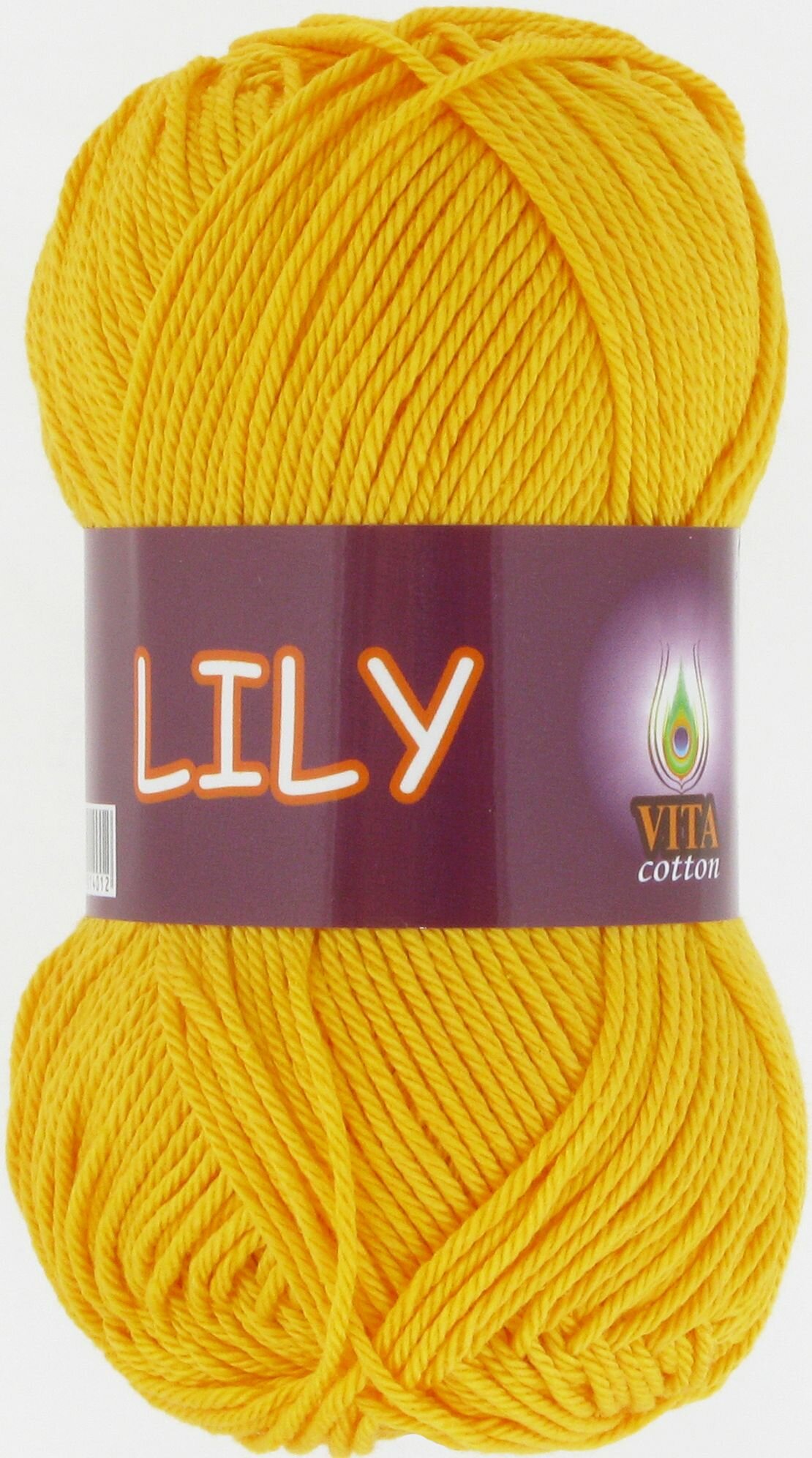 Пряжа Vita Lily (3 мотка) 1634 желтый