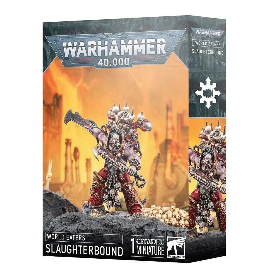 Набор миниатюр Warhammer 40000 WORLD EATERS: SLAUGHTER-BOUND Games Workshop, 1 фигурка