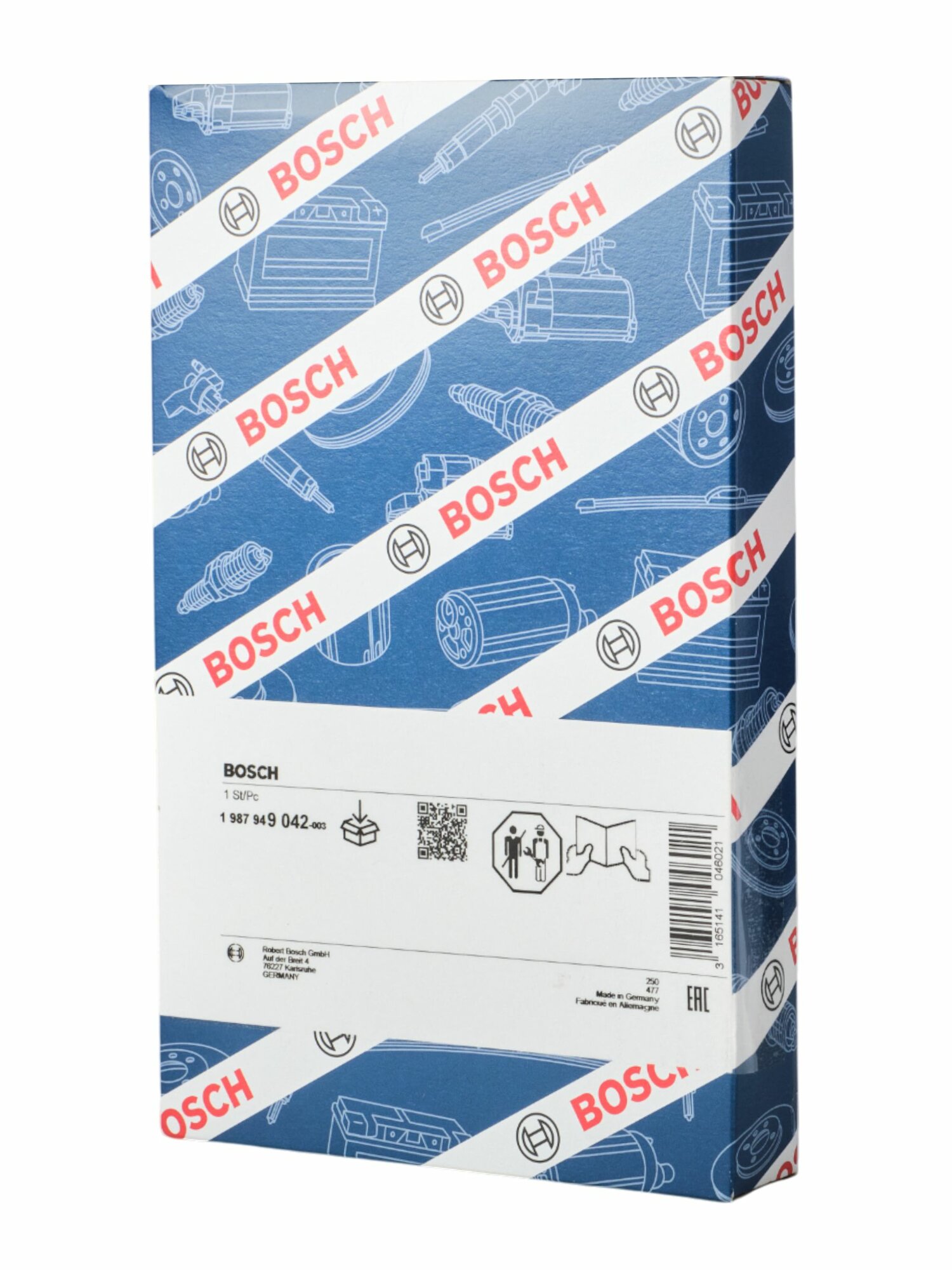 BOSCH Ремень ГРМ 113 зубьев, 17 мм. арт. 1987949042