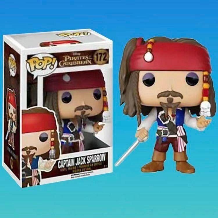 Funko Pop №172: Капитан Джек Спарроу (Пираты Карибского Моря)