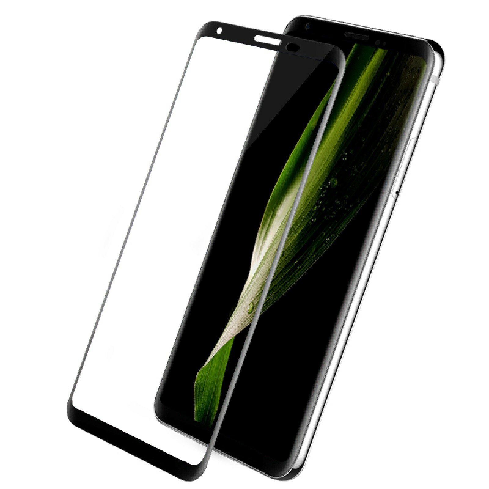 3D/5D защитное стекло MyPads для LG V30 и V30S ThinQ с изогнутыми краями, высокопрочное