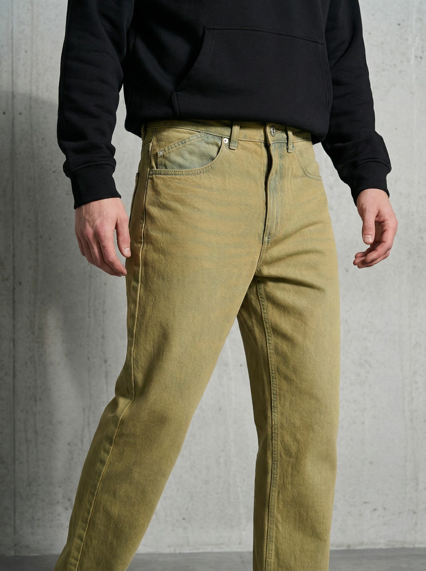 Джинсы багги 