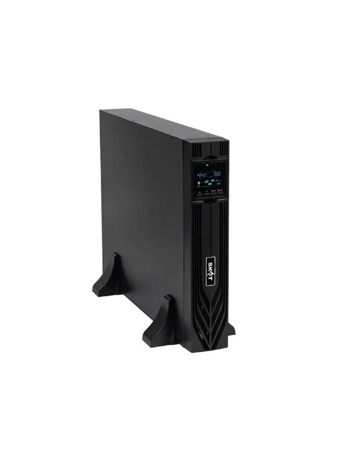 ИБП Бастион SKAT-UPS 3000-RACK-ON-E P3 {Online, синус, 3000ВА/3000 Вт, стойка/на пол, 8xC13 + 1xC19, встр. SNMP/USB/RS-232/EPO, без АКБ (6 шт 40-200Ач) или SKAT ВС 72/9 RACK, МПТ} (8775)