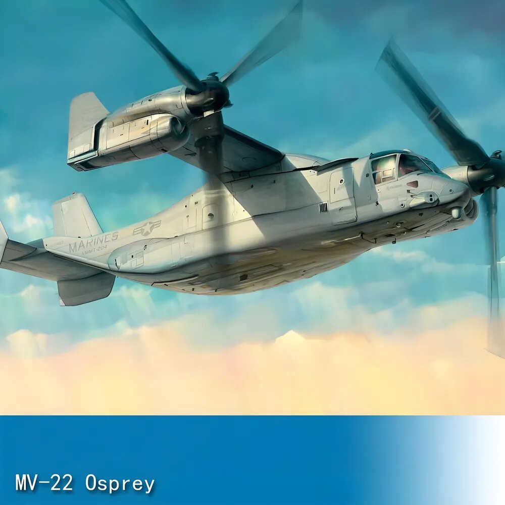 Hobby Boss 81769 1/48 Конвертоплан MV-22 Osprey Сборная модель военной техники