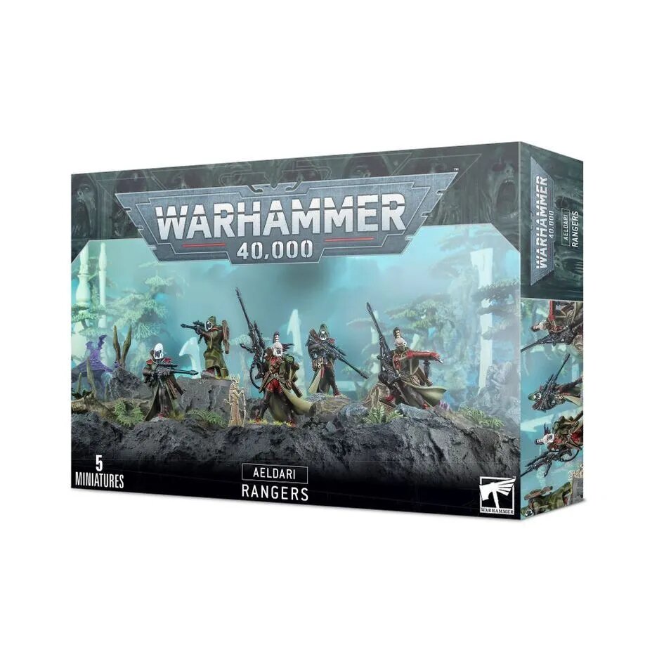 Набор миниатюр Warhammer 40000 Aeldari Rangers для сборки и покраски