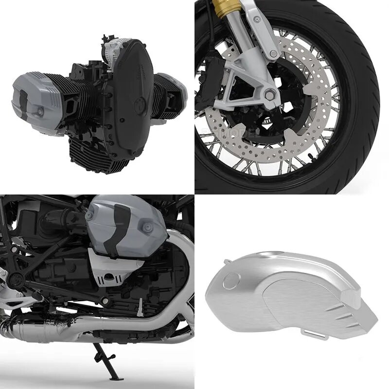 Сборная модель мотоцикла MENG BMW R nineT 1/9 MT-003 для взрослых и детей — фото 1