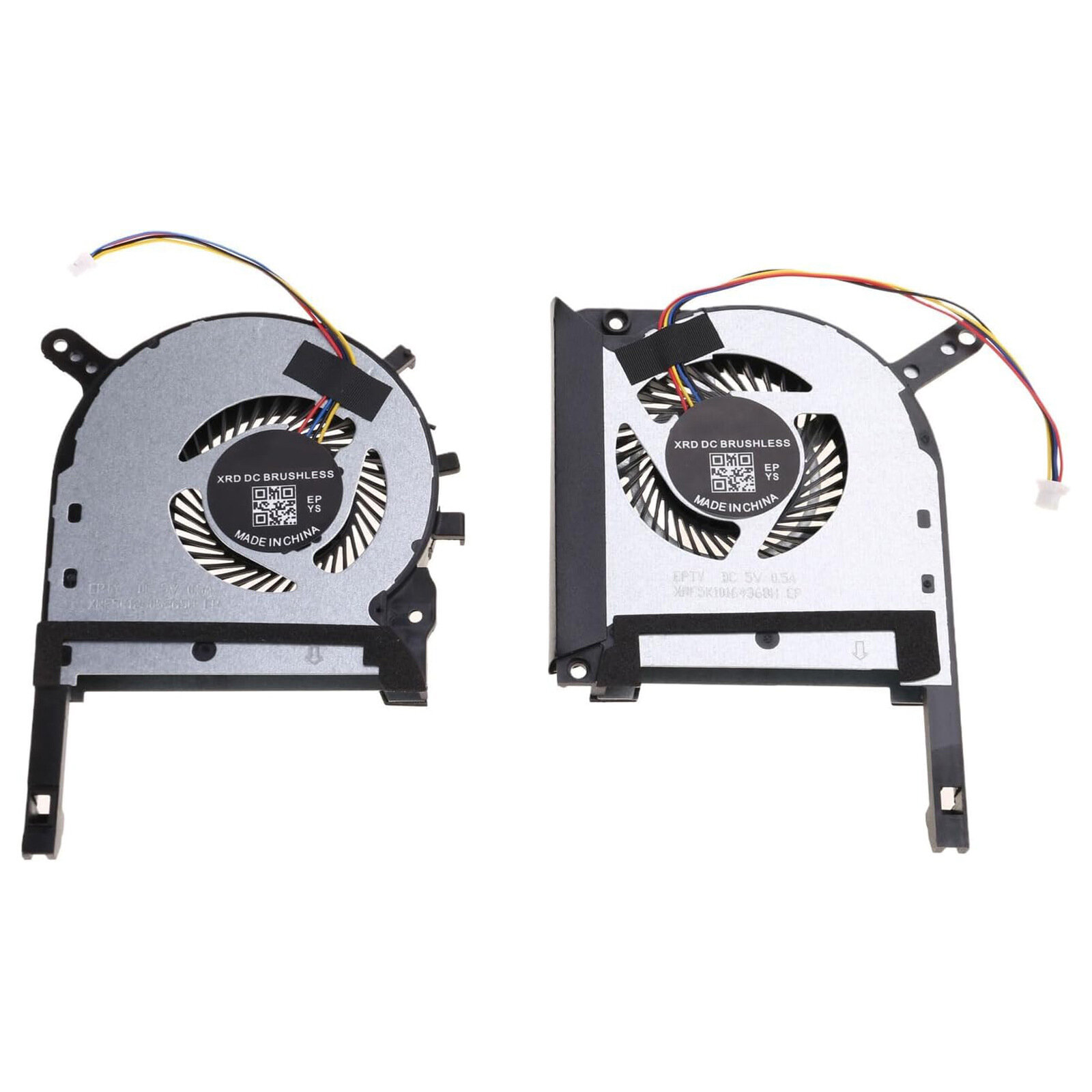 CPU+GPU Кулер (вентилятор) для ноутбука Asus TUF Gaming FX505 / FX705 / A15 FA506 / FX506 / A17 FA706 / FX706 / FX505DD / FX505DT и др. CPU+GPU (комплект 2шт)