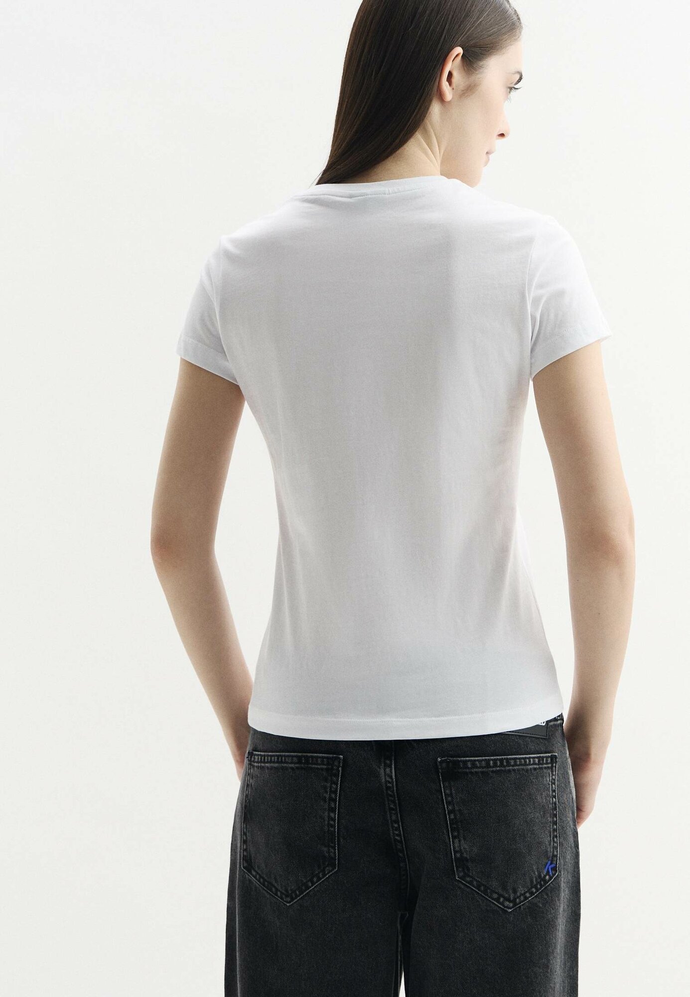Футболка KARL LAGERFELD JEANS, 1 шт., размер XS, белый — фото 1