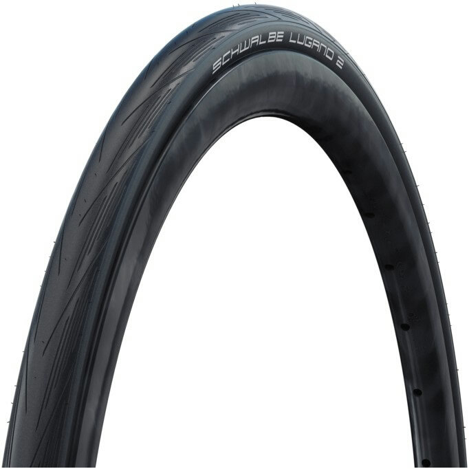Покрышка Schwalbe Lugano II K-Guard, 700x25C (25-622), Folding кевлар/складная, B/B-SK HS471 SiC 50EPI, 05-11654009