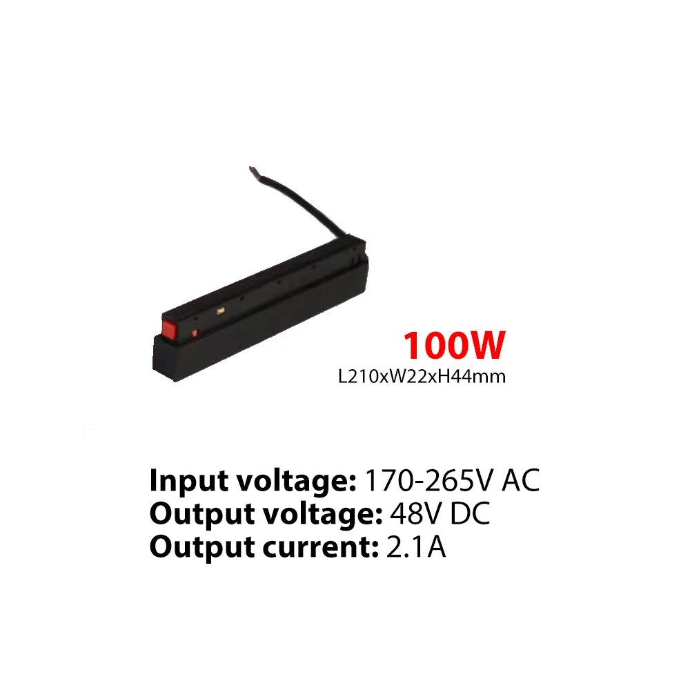 Блок питания 48V 2.1A 100W 170-265V AC