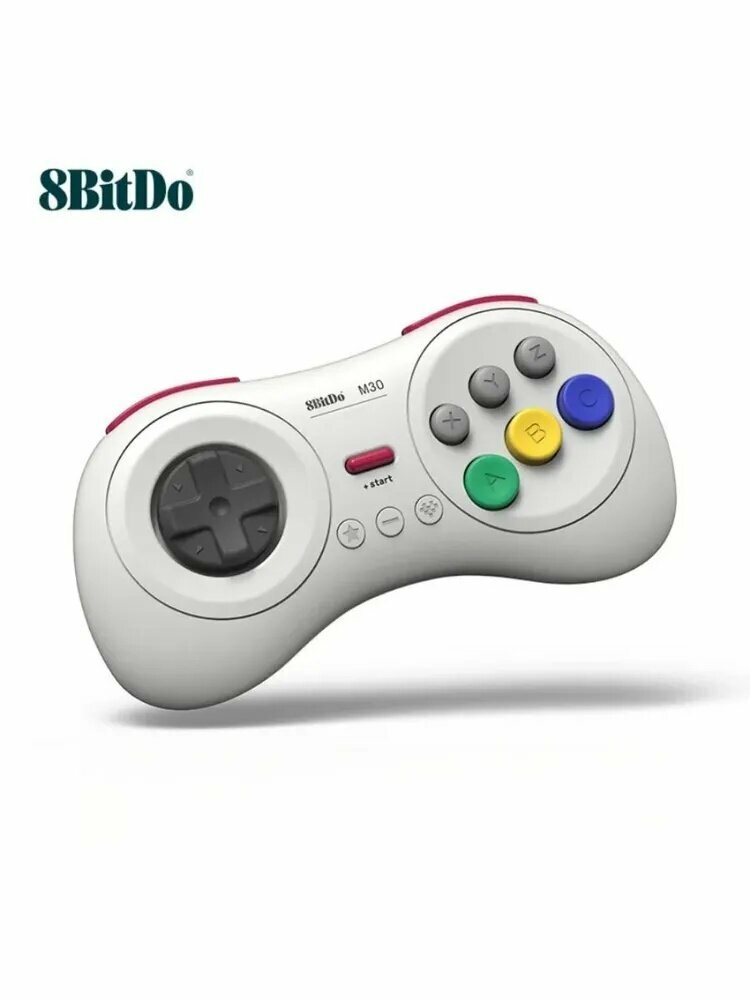8BitDo M30 Bluetooth Геймпад Для Nintendo Switch, ПК, Steam И Контроллера Android В Стиле Sega Genesis Mega Drive