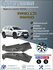 Подкрылки для TOYOTA RAV4 2020-2024, 2 шт, ABS пластик, задние и передние, черны...