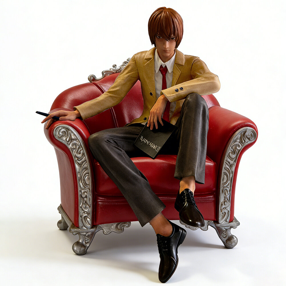 Фигурка Тетрадь смерти Лайт Ягами / Death Note Yagami Light figure Подарки для болельщиков (16см)