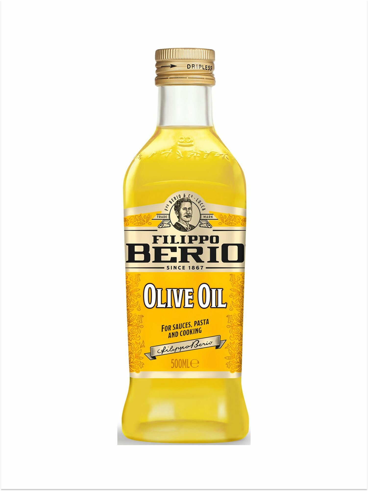 Оливковое масло Filippo Berio Pure, рафинированное универсальное, 500 мл