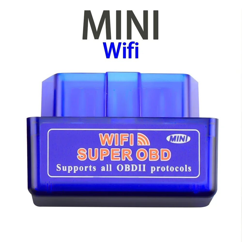 Мини-сканер OBD2 ELM327, Диагностический Адаптер, Беспроводной Bluetooth-сканер Для Basic Wifi