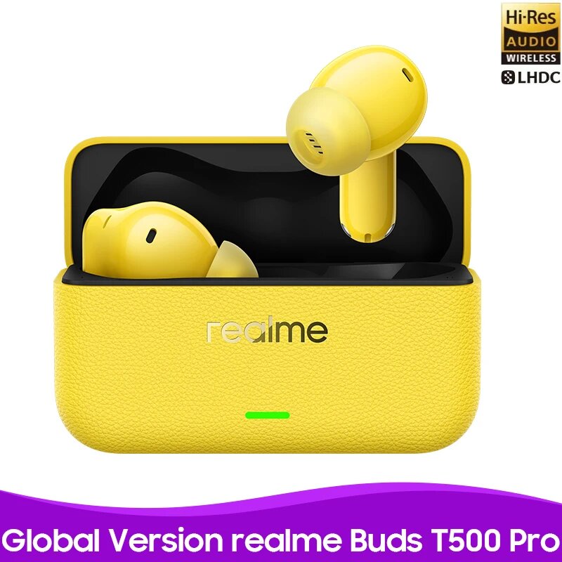 Realme Buds T500 Pro Беспроводные наушники Lemon Cola