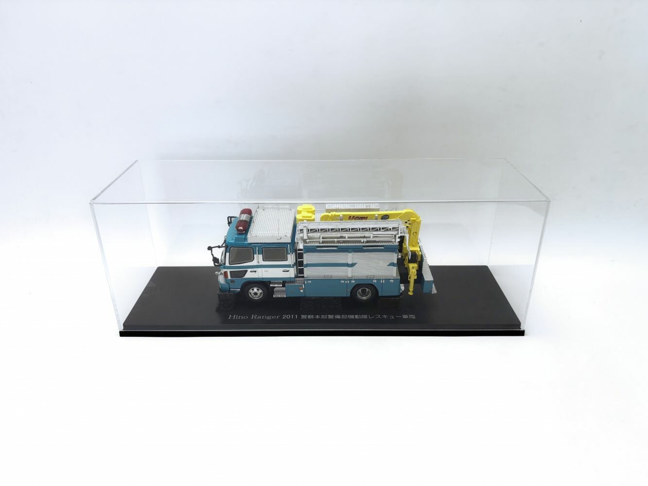 RAIS 1/43 Hino Ranger 2017 Автомобиль специальной мобильной спасательной службы Департамента полиции столичного округа Модель из смолы