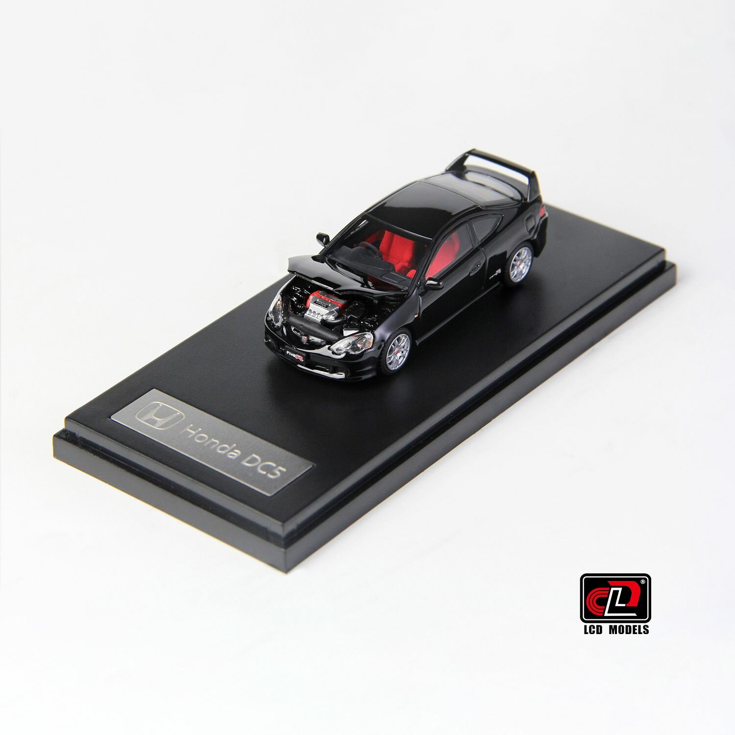 LCD 1:64 Honda INTEGRA TYPE R DC5 Литая модель автомобиля с открывающимся капотом