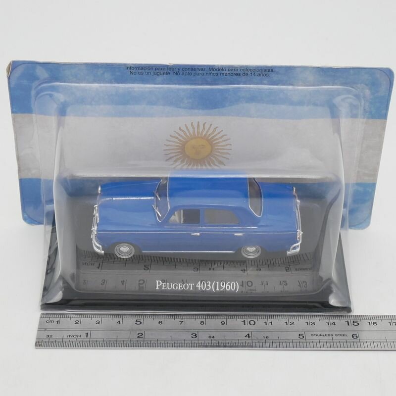 Ixo 1:43 403 1960 Peugeot Алюминиевая модель автомобиля Коллекционная металлическая игрушечная машинка