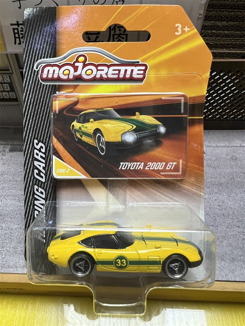 Majorette 1:64, литой автомобиль, модель машинки(TOYOTA 2000GT)