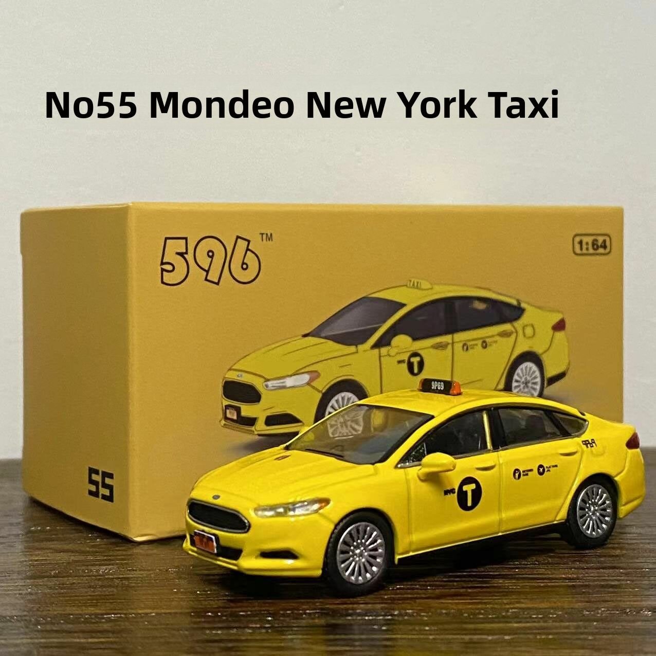 596 1:64 Полицейские автомобили: NYPD, LAPD, Taurus, Impala, Mondeo, Wagner, Tata, Saab, модели автомобилей из сплава