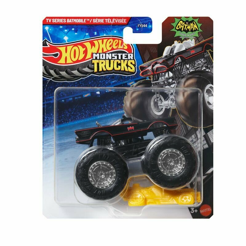 Hot Wheels Monster Trucks Bigfoot, литая модель 1:64(FYJ44-Бэтмен)