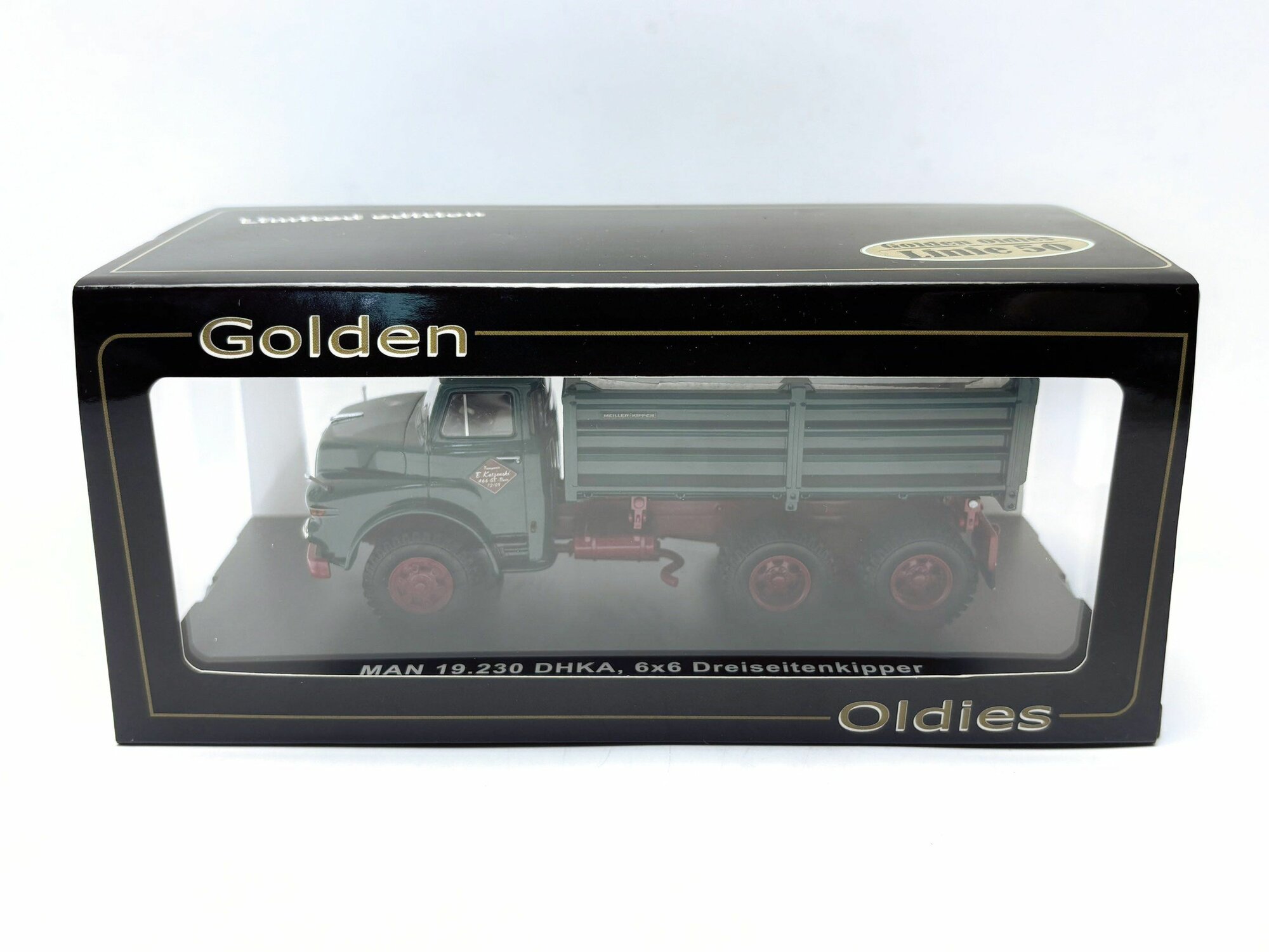 GMTS Golden Oldies Масштаб 1:50 Немецкий грузовик MAN 22.212 6x6 Модель из смолы