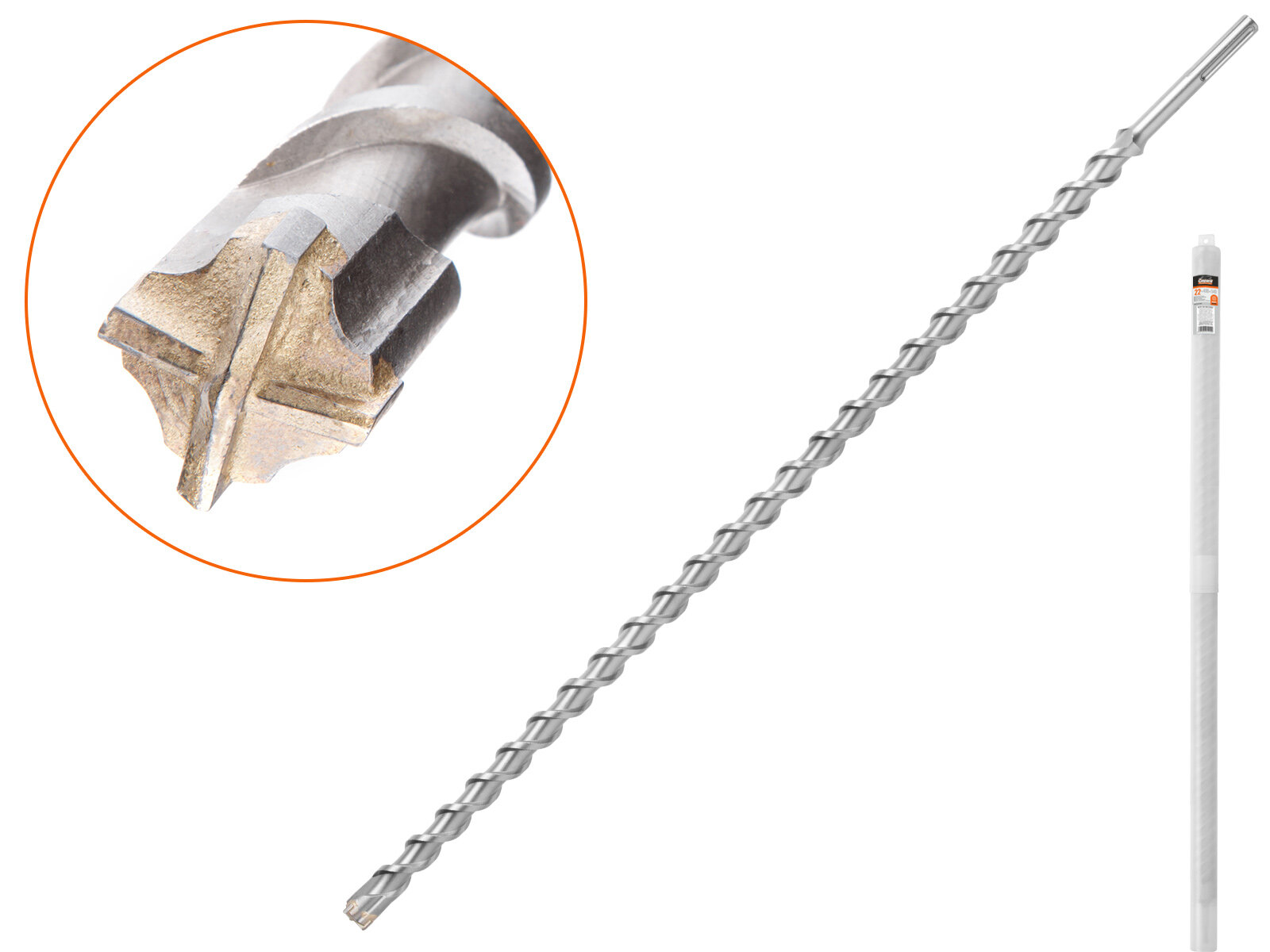 Бур (сверло) GEPARD (GP1140-1000) SDS-max 40х860х1000 мм Quadro-X