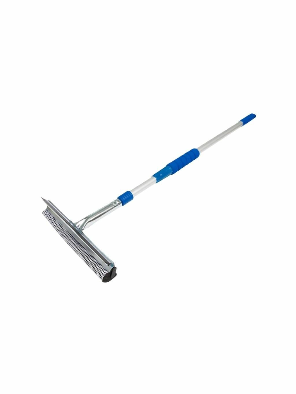 Щетка для мытья KRAFT KT 830055 Для стекол с телескопической ручкой, поролоном и водосгоном, длина ручки - 127 см