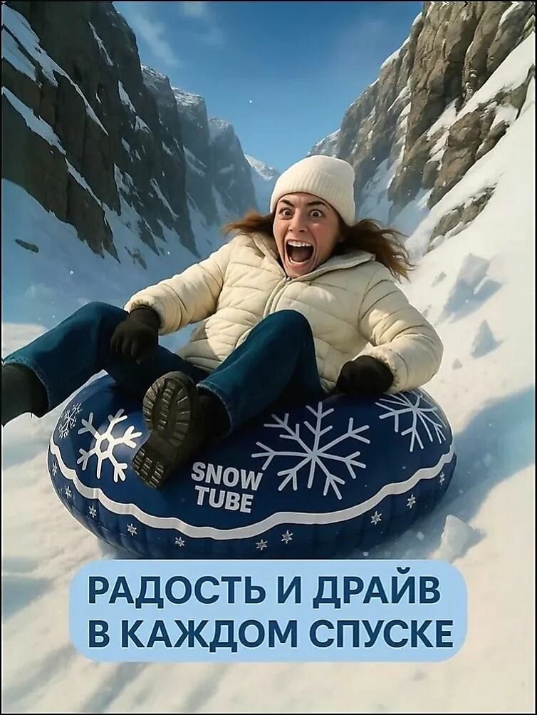 Тюбинг, диаметр: 120 см — фото 1