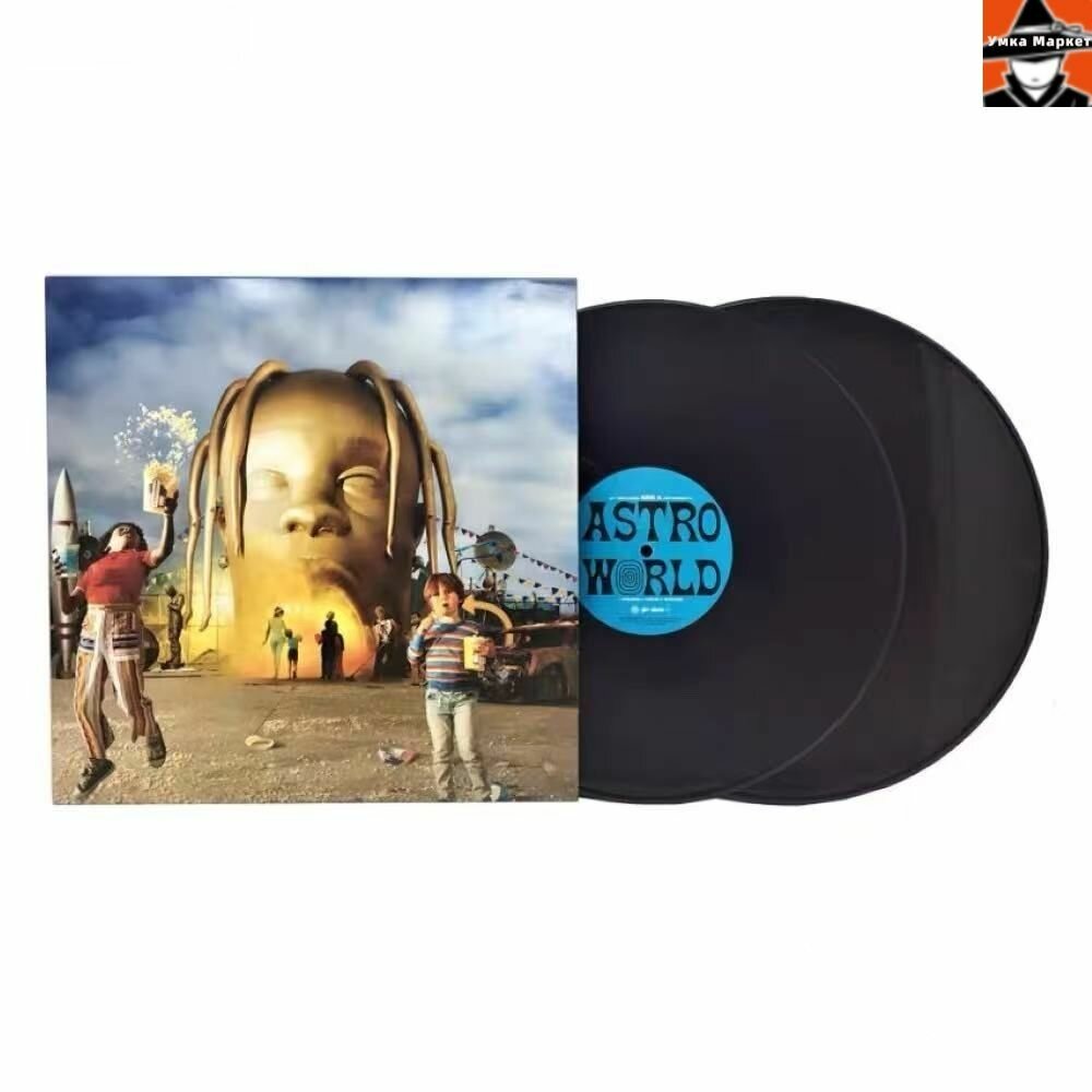 Виниловый альбом Travis Scott ASTROWORLD (2LP) Хип-хоп, рэп