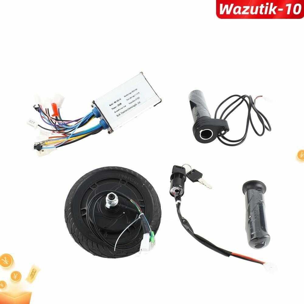 Бесщеточный мотор 8 дюймов 24V 350W, премиум компонент для DIYсамокатов