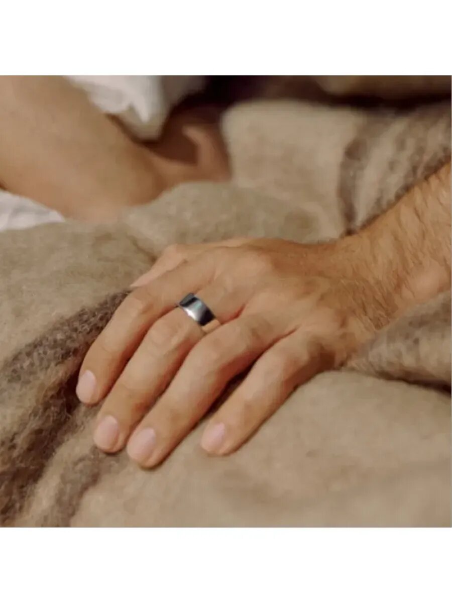 Умное кольцо Oura Smart Ring 4 Size 11 (20.6мм) Silver, водонепроницаемое