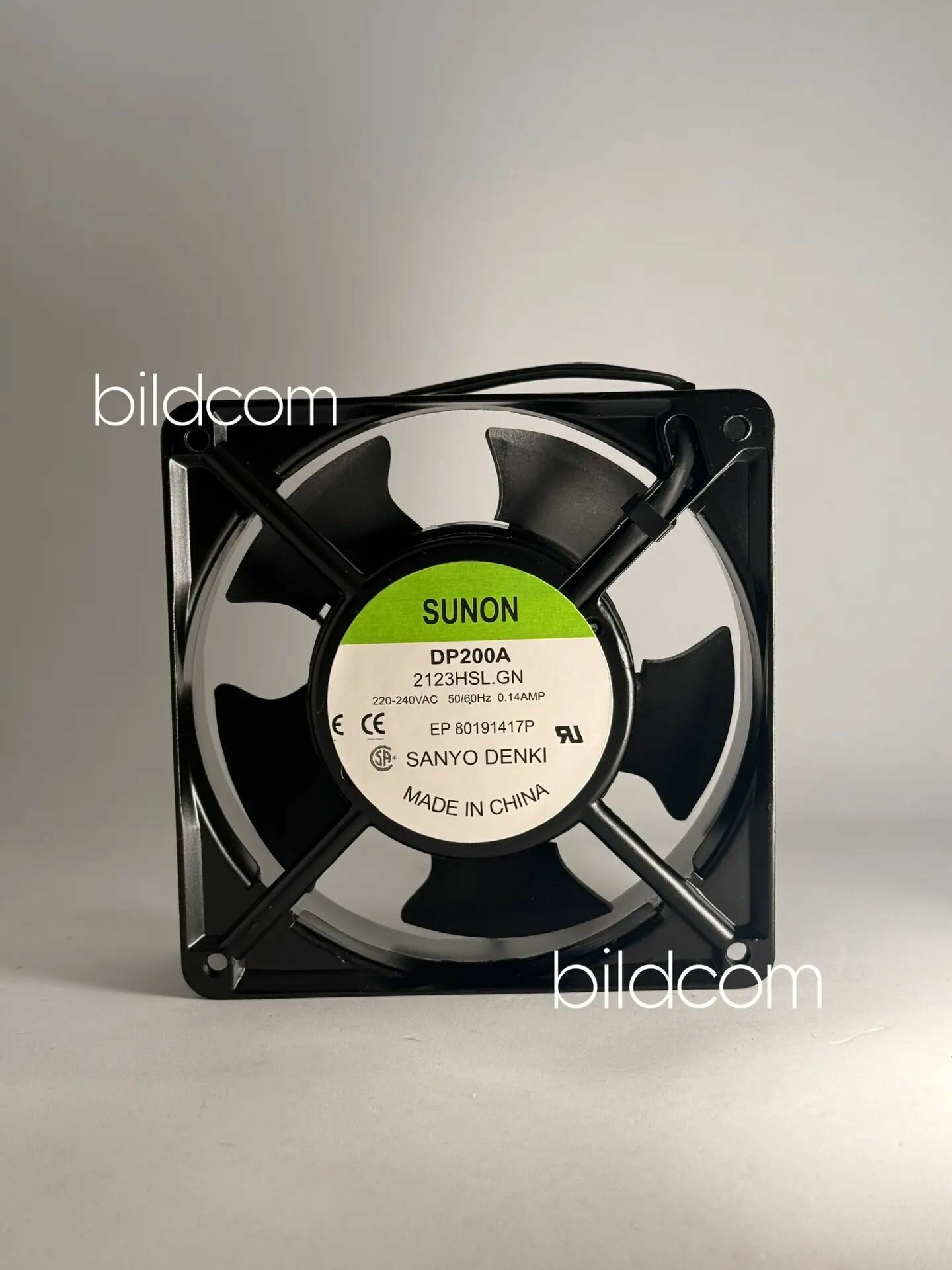 Вентилятор Sunon DP200A P/N 2123HSL 0.14A 220v 120x120x38mm 2pin