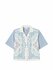 Рубашка CLAUDIE PIERLOT, размер 34, бежевый/белый