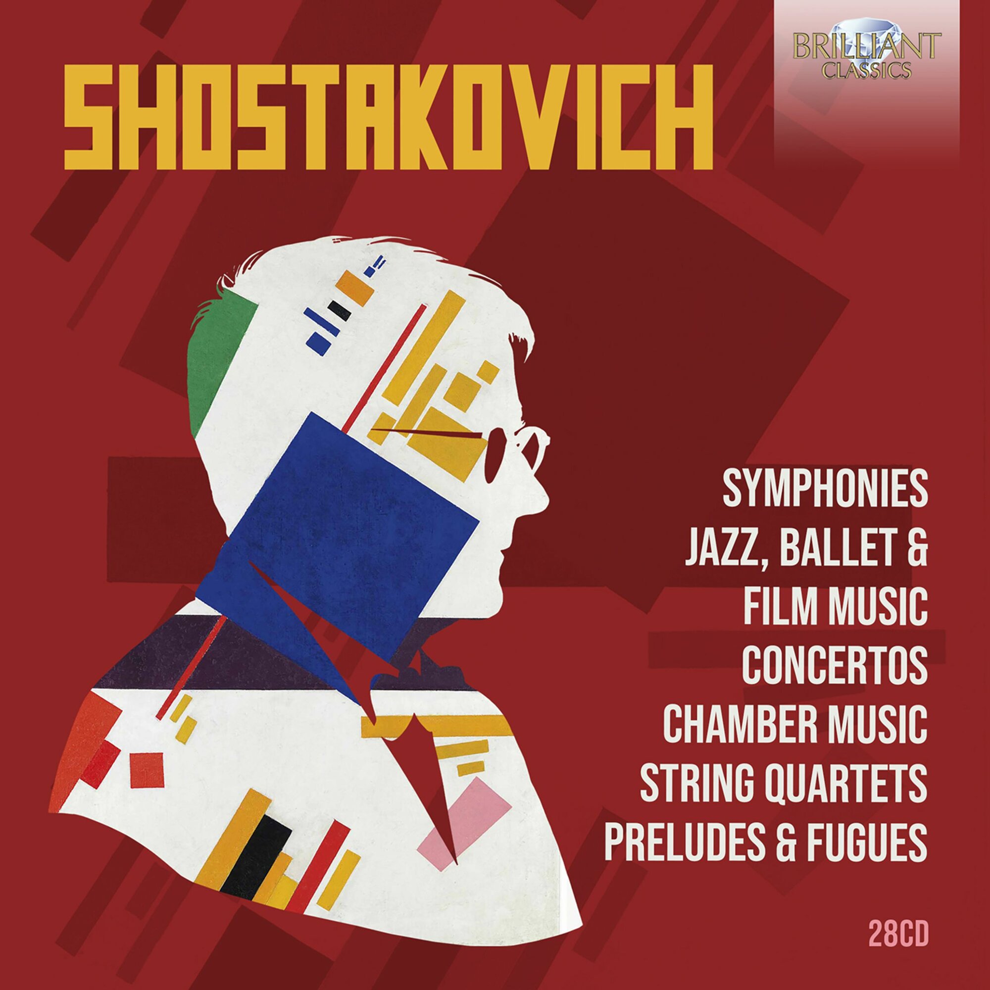 Компакт-диск Dmitri Schostakowitsch (1906-1975) - Schostakowitsch Edition (Brilliant Classics) (28 CD) (28 CD)