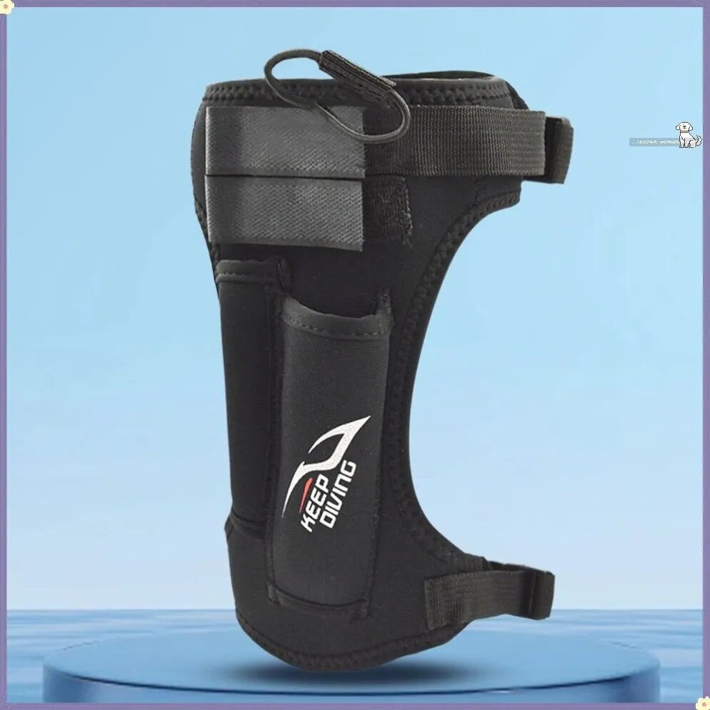 Чехол для ножа для дайвинга неопреновый черный Keep Diving