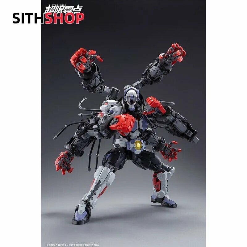 Модель HEMOXIAN Over Zero Nukes BAKI (Full Set) Boxer Unit & Weapon Pack 1/10 Scale Model Kit