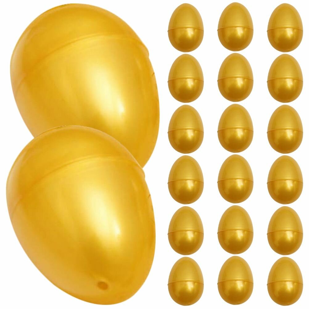 Яйца 18 шт. Золотая игрушка Гигантские заполняемые пустые капсулы Kinder Наполнитель для пасхальной охоты
