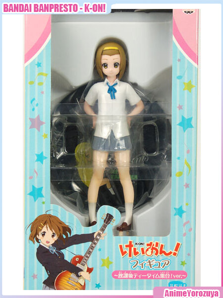 Аниме фигурка/BANDAI BANPRESTO-Кэйон!(K-On!)/Рицу Тайнака,150mm