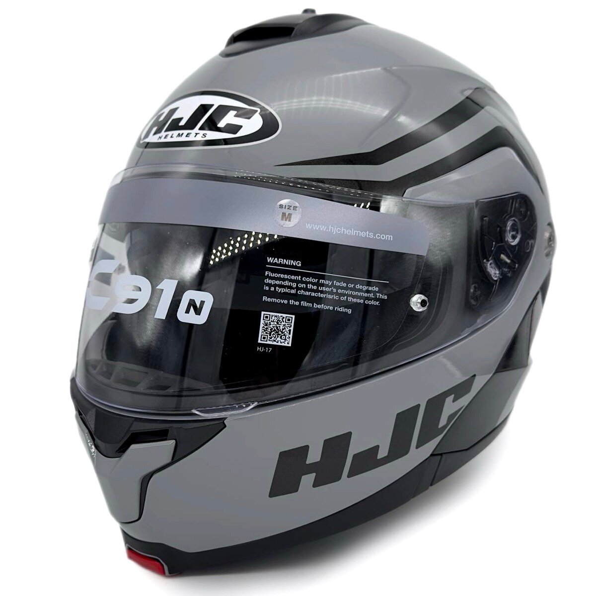 Мотошлем HJC C-91N NEPOS MC5. L. Серый-черный