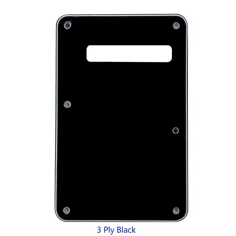 Задняя пластина для гитары, черная, 3 Ply Black