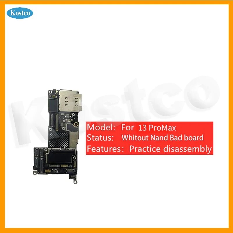 Поврежденная плохая материнская плата, подходящая для iPhone X-15 PM. Полная автономная 13PM