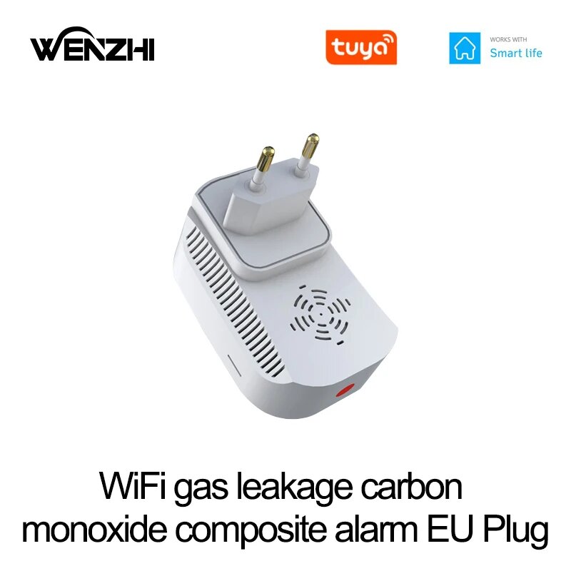 Датчик утечки газа Wi-Fi Tuya Smart Life