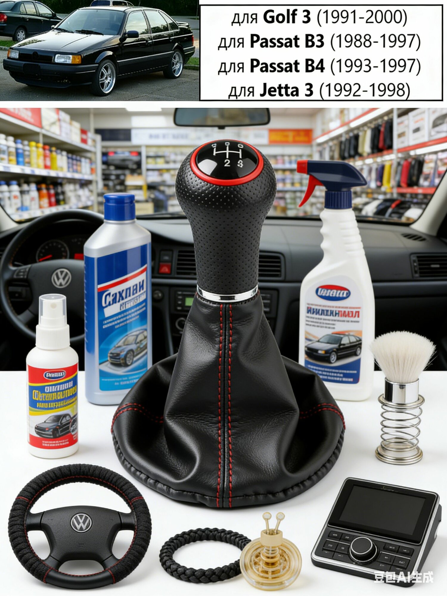 Ручка кпп для VW Golf mk3 Passat B3/B4