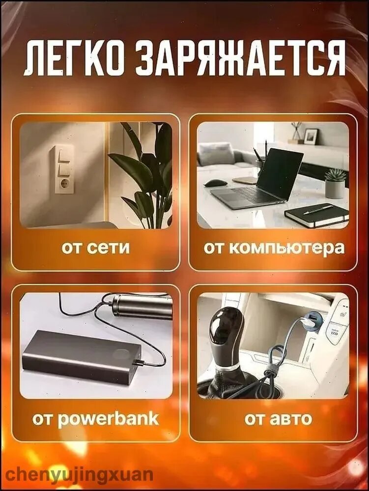 Воздуходувка Беспроводная 12в1 с 8 насадками, мощность 120000 об/мин, для дома и авто — фото 1